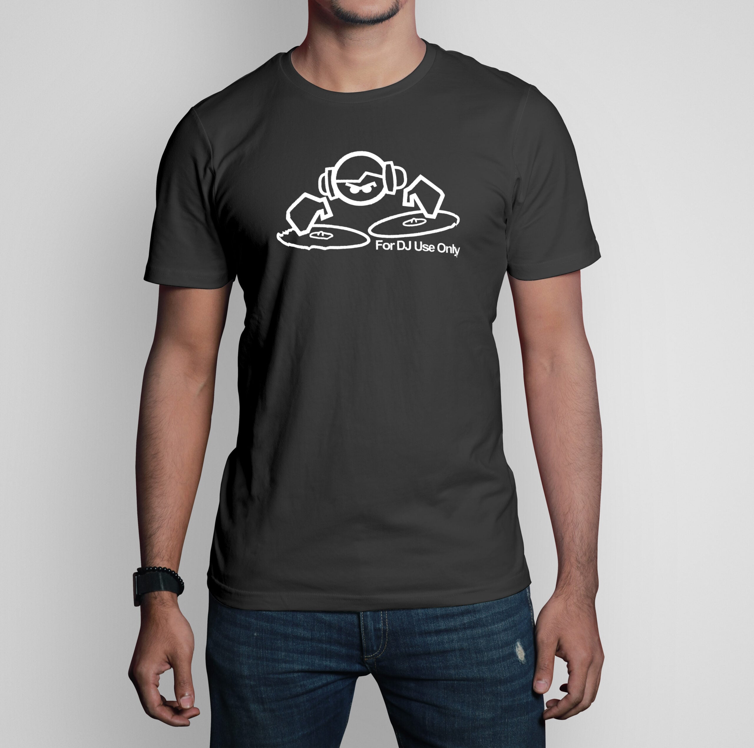 Short Sleeve T-Shirt - Retro Mastermix Logo (Dark Grey) - Mastermix